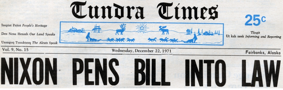 Explore Alaska! A Natural and Cultural History: Module IX - ANCSA ...