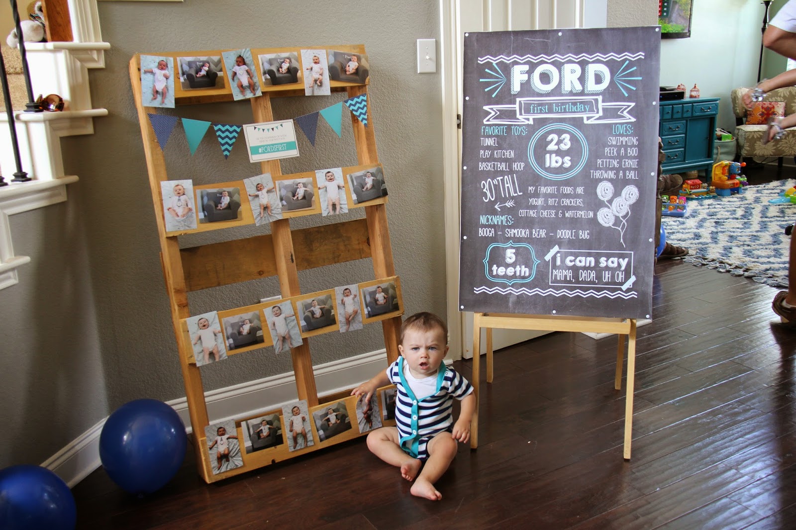 The Chronicles of Ruthie Hart: Ford's First Birthday Party