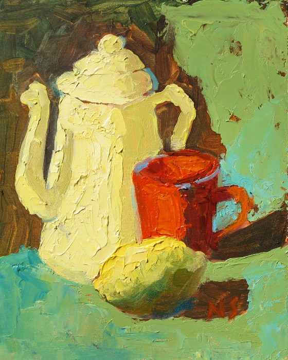 Nancy Standlee Fine Art: Two More Small Oil Studies from the Peggi ...