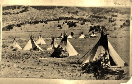 American Indian's History and Photographs: Photos of the Apache Village ...