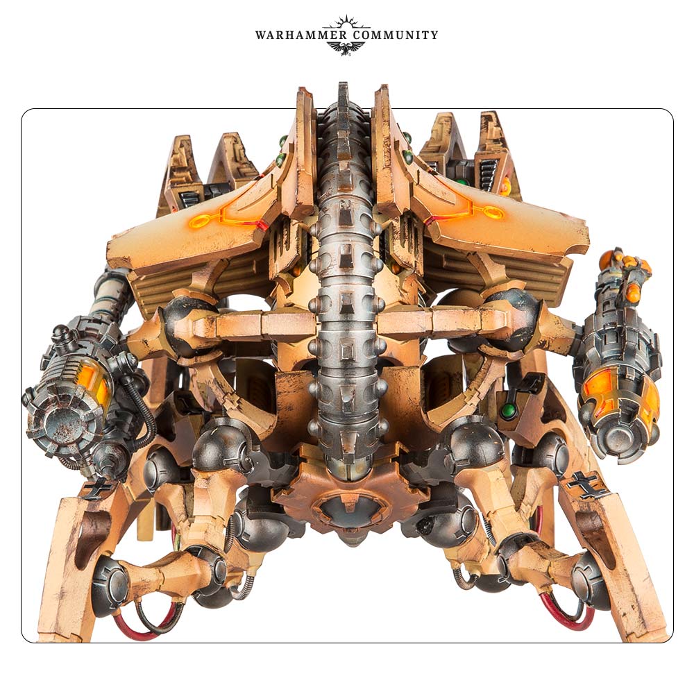 40K For the Win: Necron Seraptek Heavy Construct