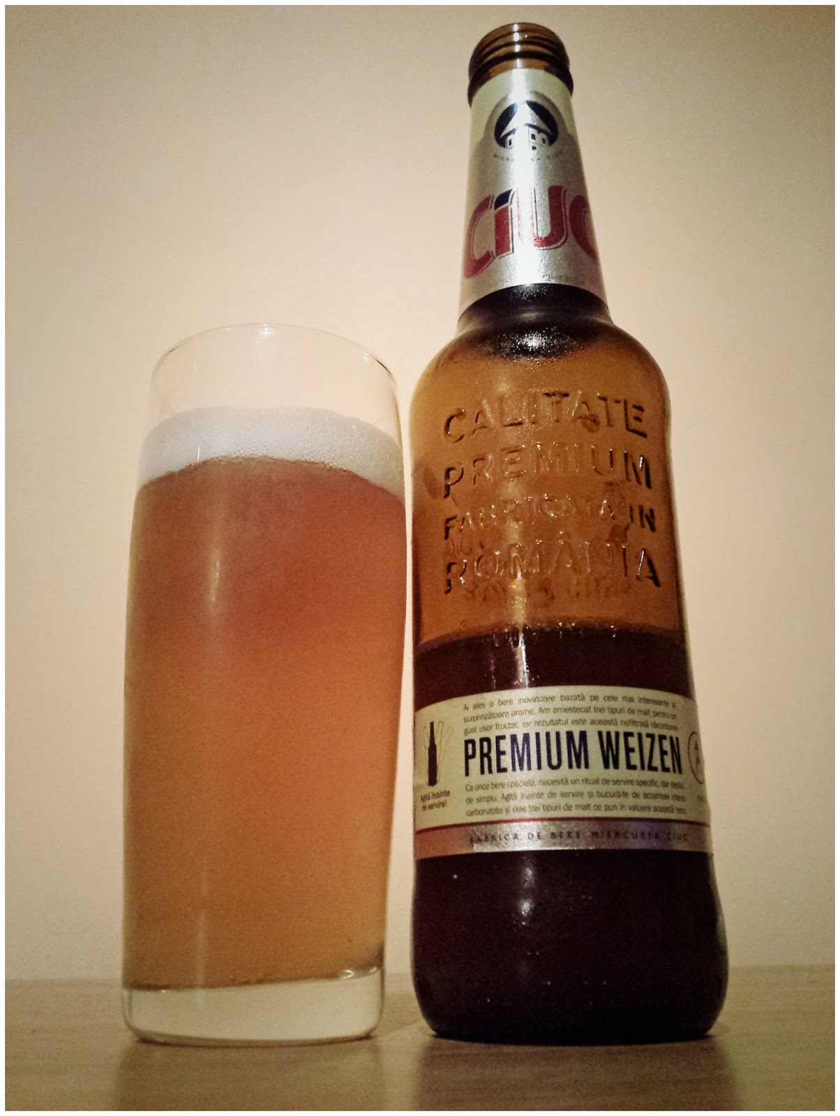 Sörcsap: Ciuc Premium Weizen