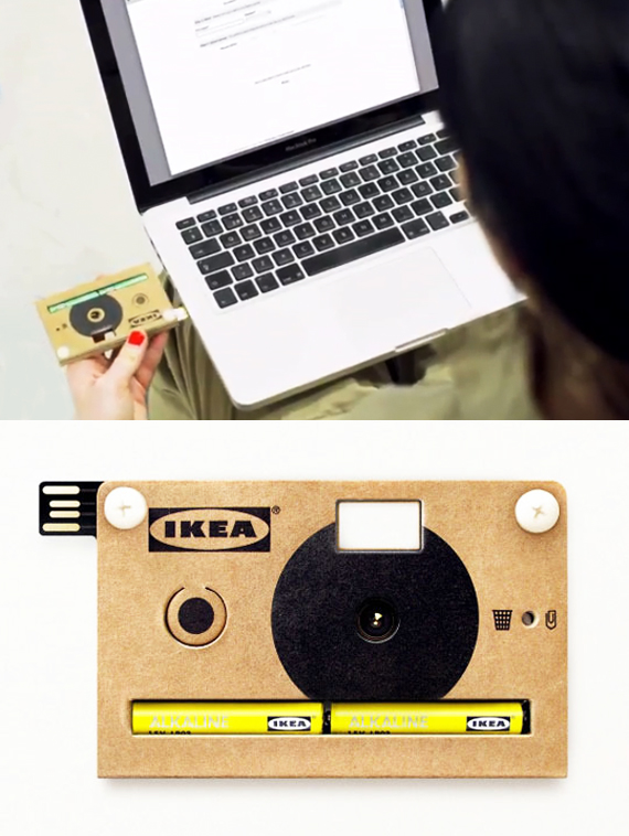 Futurix: Knappa, da Ikea la fotocamera digitale di cartone