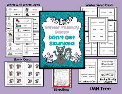 LMN Tree: Winter Edition of Fluency Tips, Activities, and Freebies