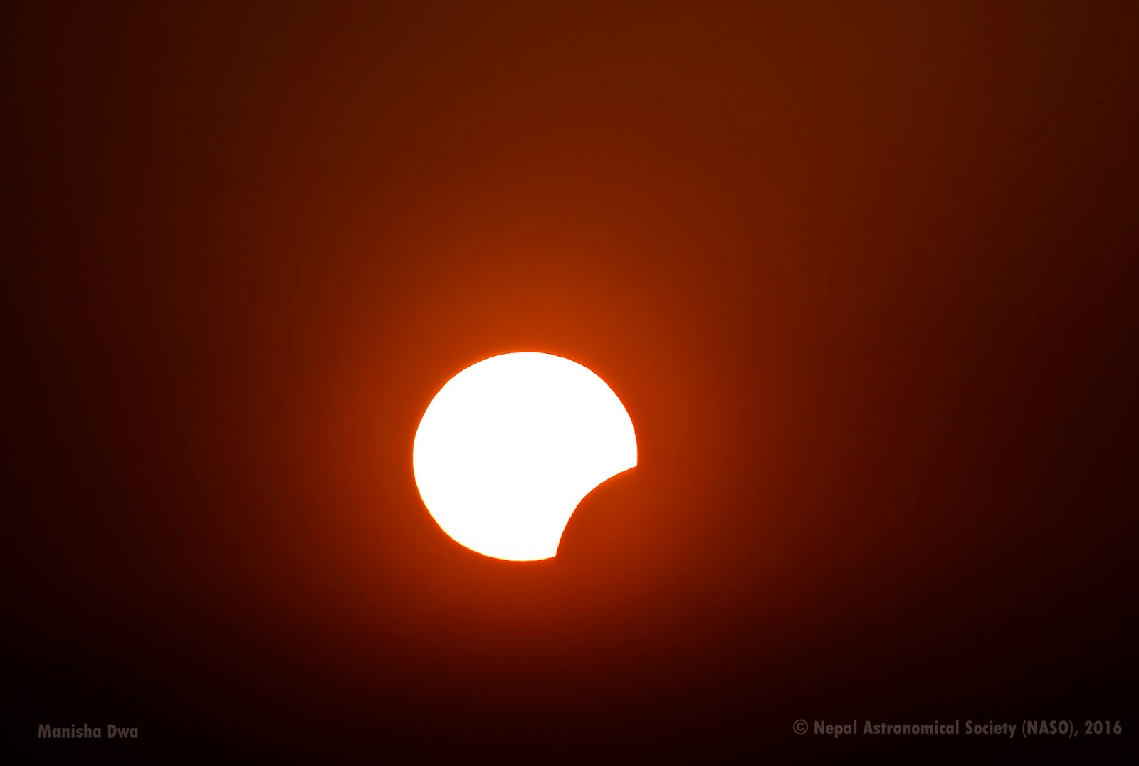Solar Eclipse Observed from Nagarkot, Nepal! ⋆ Nepal Astronomical ...