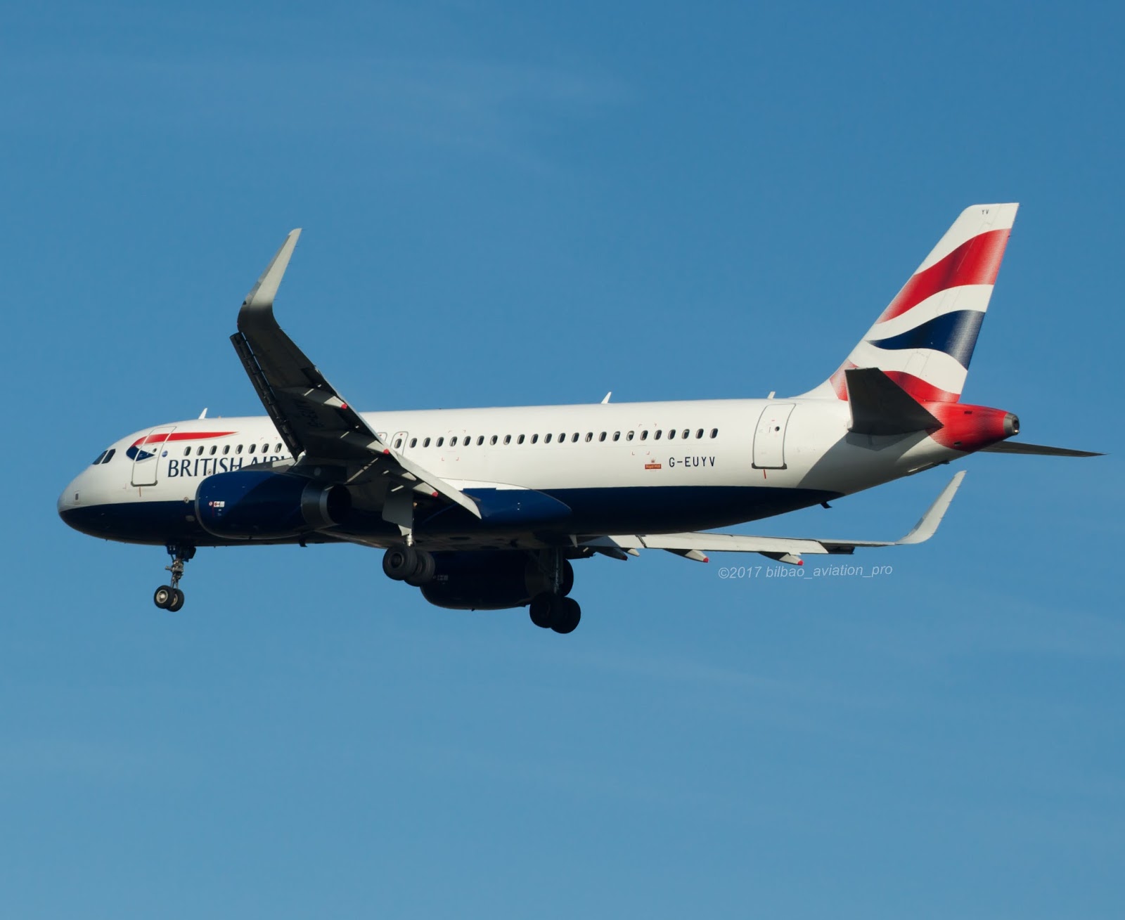 bilbao_aviation_pro: British Airways Airbus A320-232 "G-EUYV"