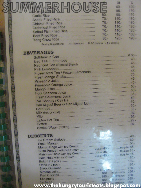 The Hungry Tourist Eats: Summerhouse