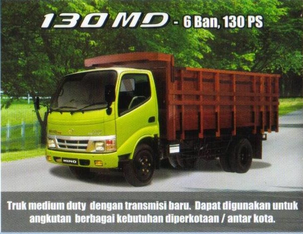HINO DUTRO 130 MDL SPESIFIKASI - HINO DUTRO 130 MDL