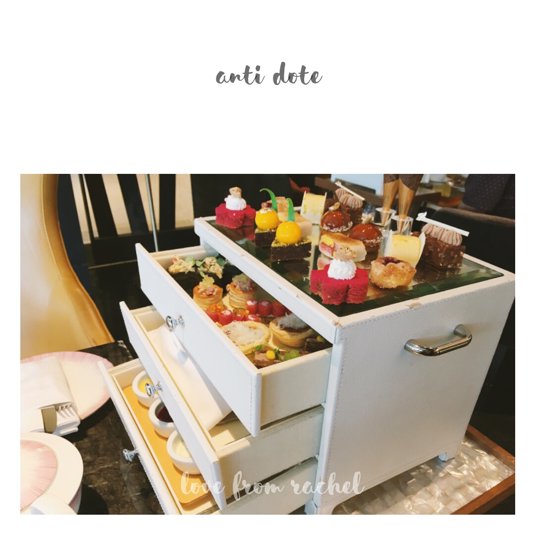 High Tea at Antidote , Fairmont Singapore