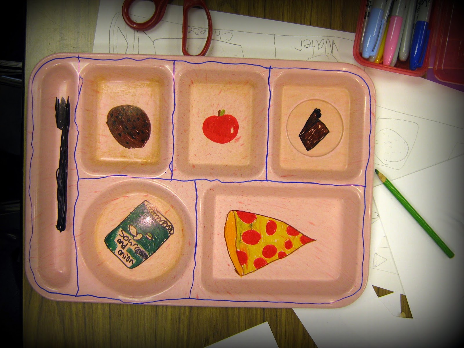 Art in the Middle...school: Lunch is Served