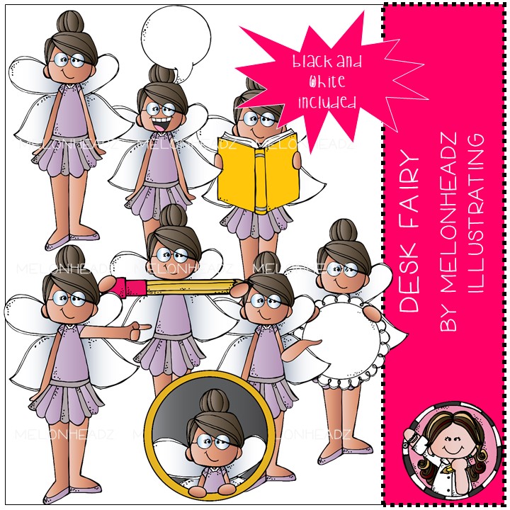 Desk Fairy clip art - Mini