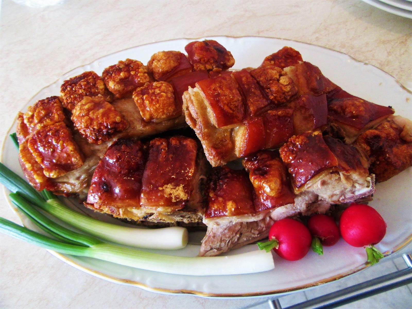 Pečena svinjetina u pećnici / Roasted pork from the oven