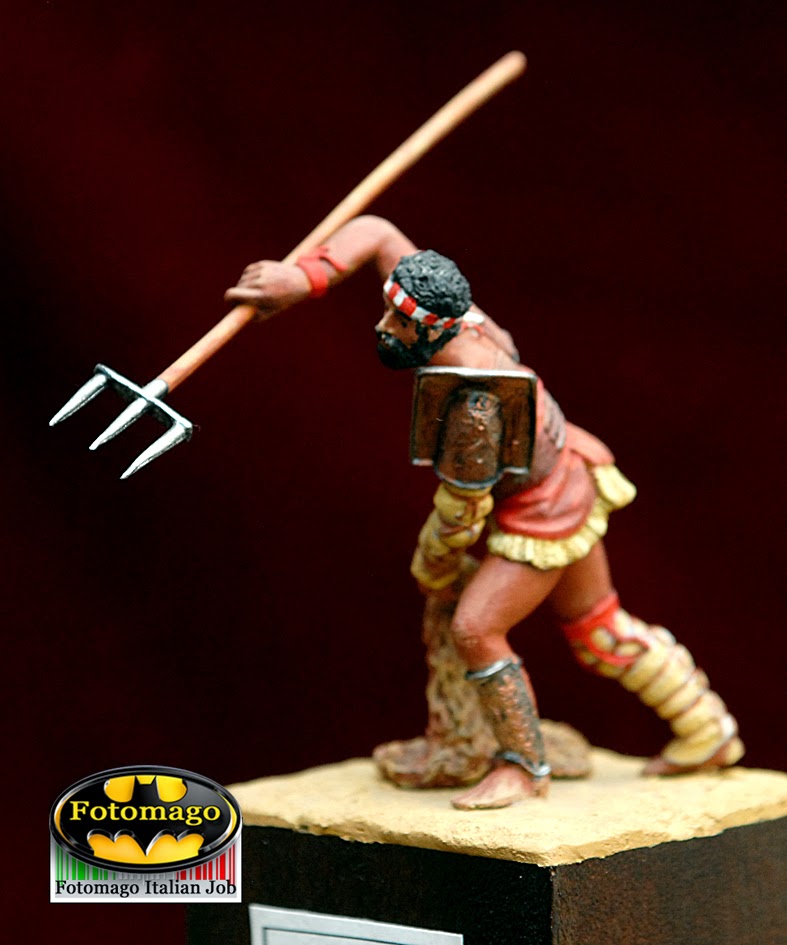 Fotomago Custom e Miniature: Gladiatores....Retiarius