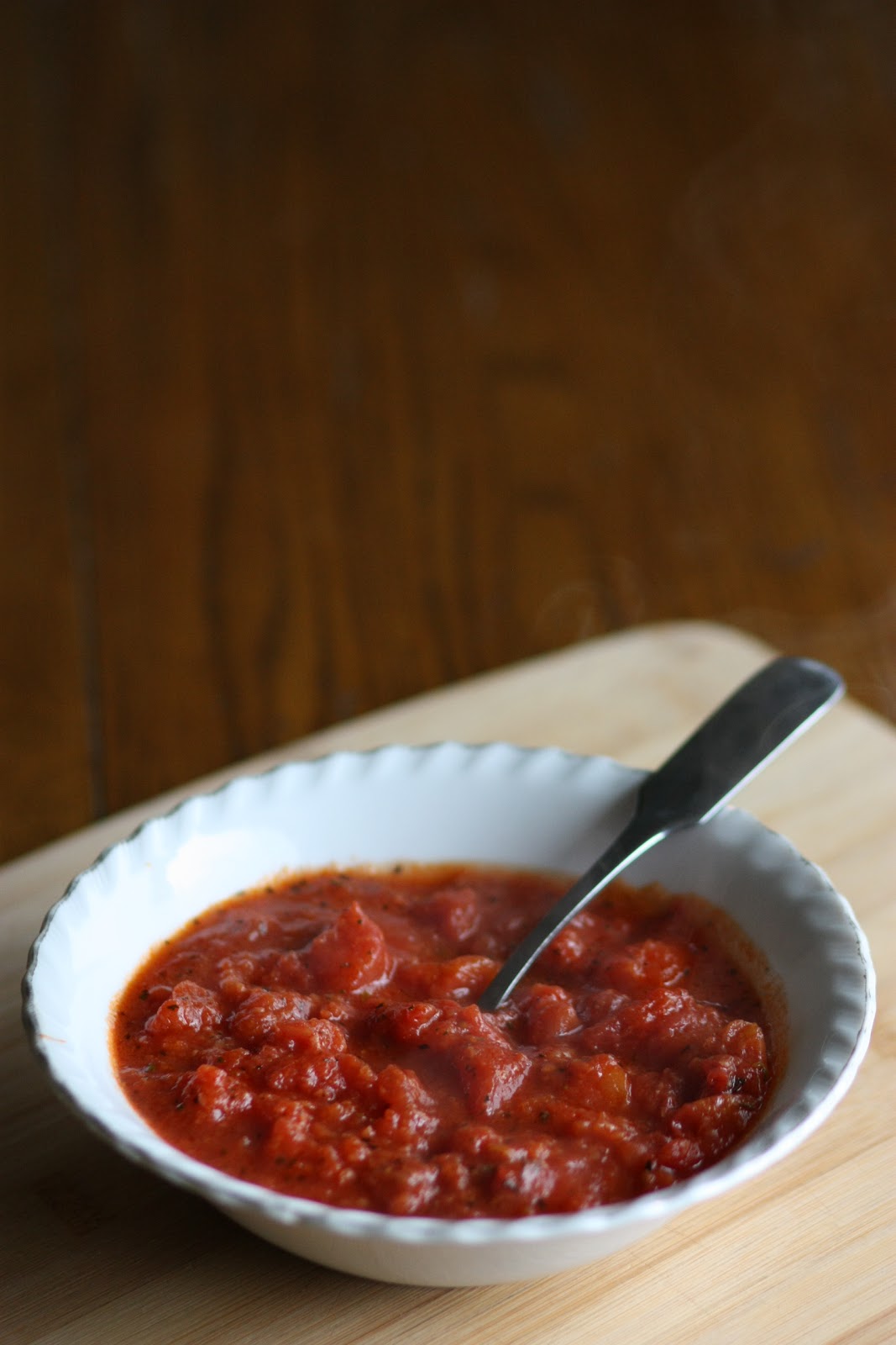 Life Every Day: Real Food: Rustic Tomato Basil Stew