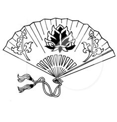 Miss Jane Home: DIY - A Paper Fan for a Tea Party