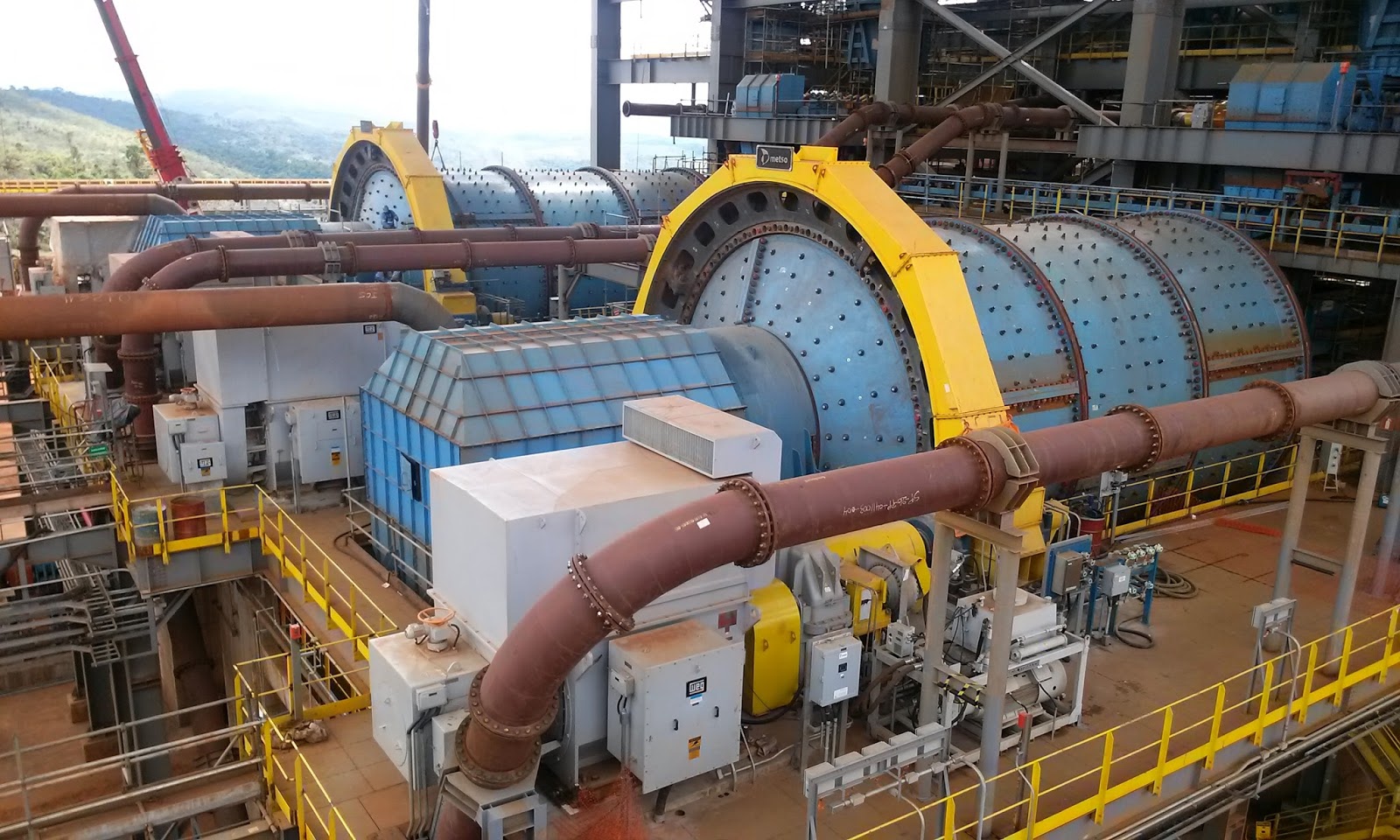 O Blog da Engenharia Mecânica: Planta de Beneficiamento de Minério - Moagem