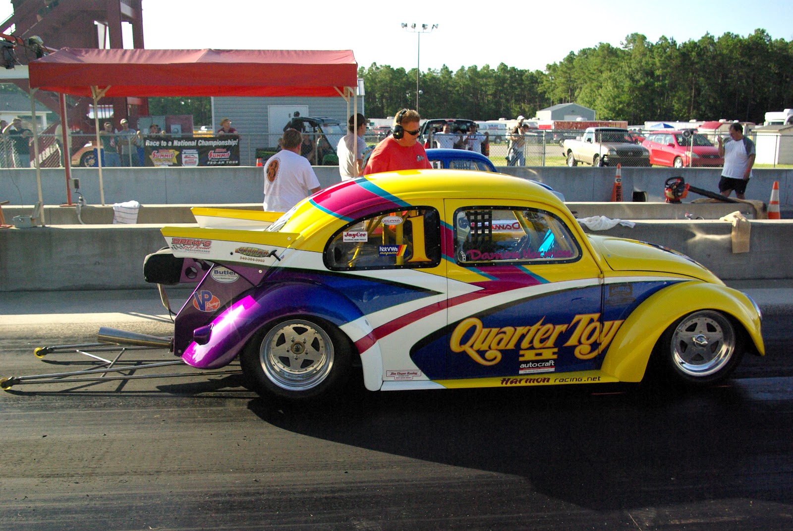 Fast Shutter: V.W. DRAG NIGHT AT ORANGEBURG DRAGSTRIP
