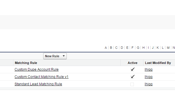 Salesforce Projects: Creating Matching and Duplicate Rules w/ Native Duplicate Management Features