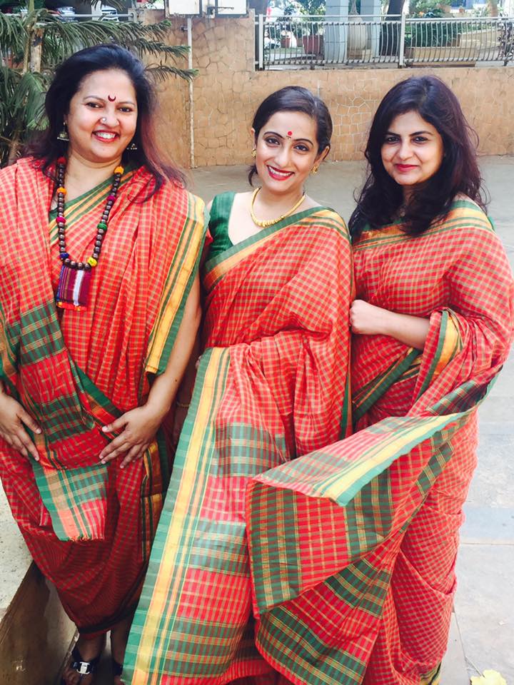 chandana banerjee: Sari Love – Priya Kadapa Shah and her eclectic sari ...