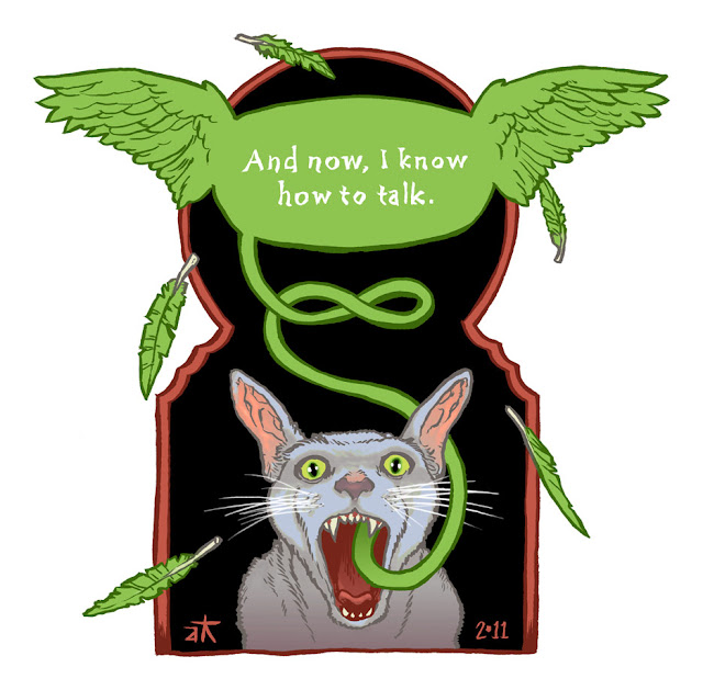 repaneled: Copied Comics Panels: Aviv Itzcovitz repanels The Rabbi's Cat