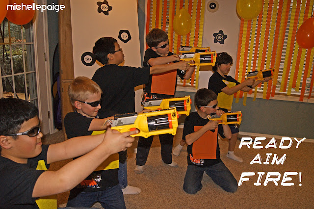 michelle paige blogs: Nerf Gun Party!