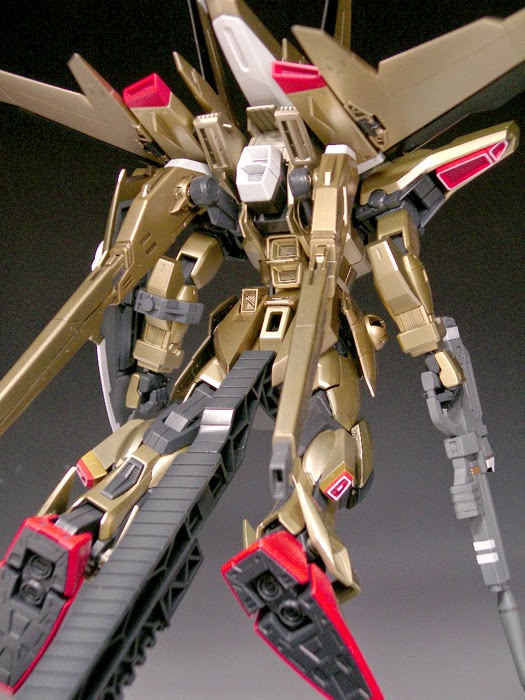 MG 1/100 Strike Gundam + 1/100 "Akatsuki" Oowashi Parts - Custom Build