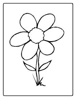 Coloring Flower - Flower Coloring Page