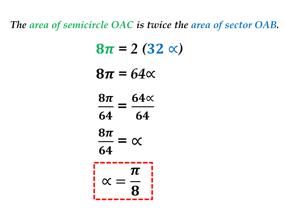 AREA AND PERIMETER OF SECTORS - CIE Math Solutions