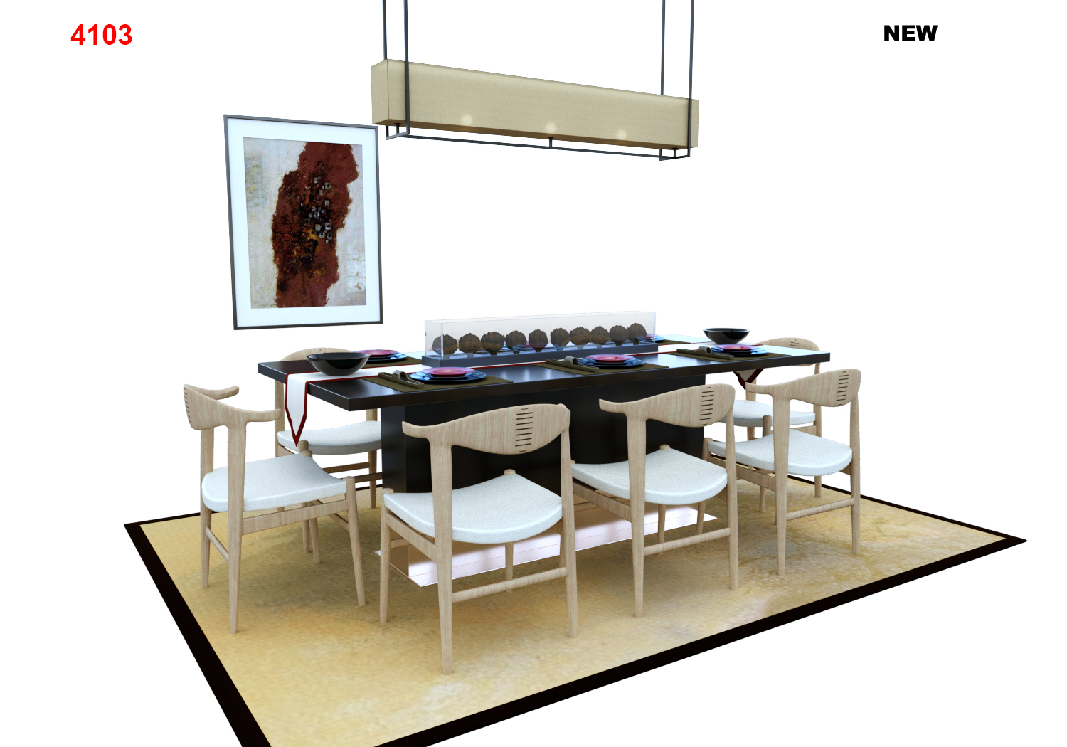 templates 3D: Kitchen & Dining