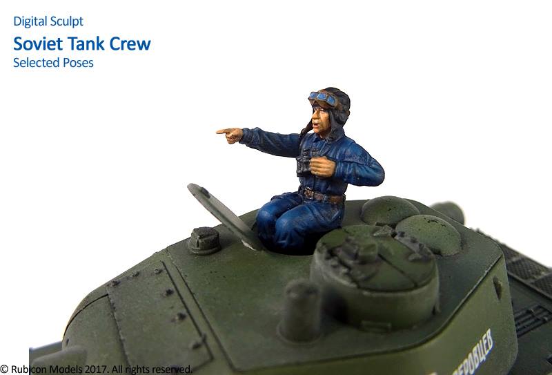Tabletop Fix: Rubicon Models - New Soviet Tank Crew Previews