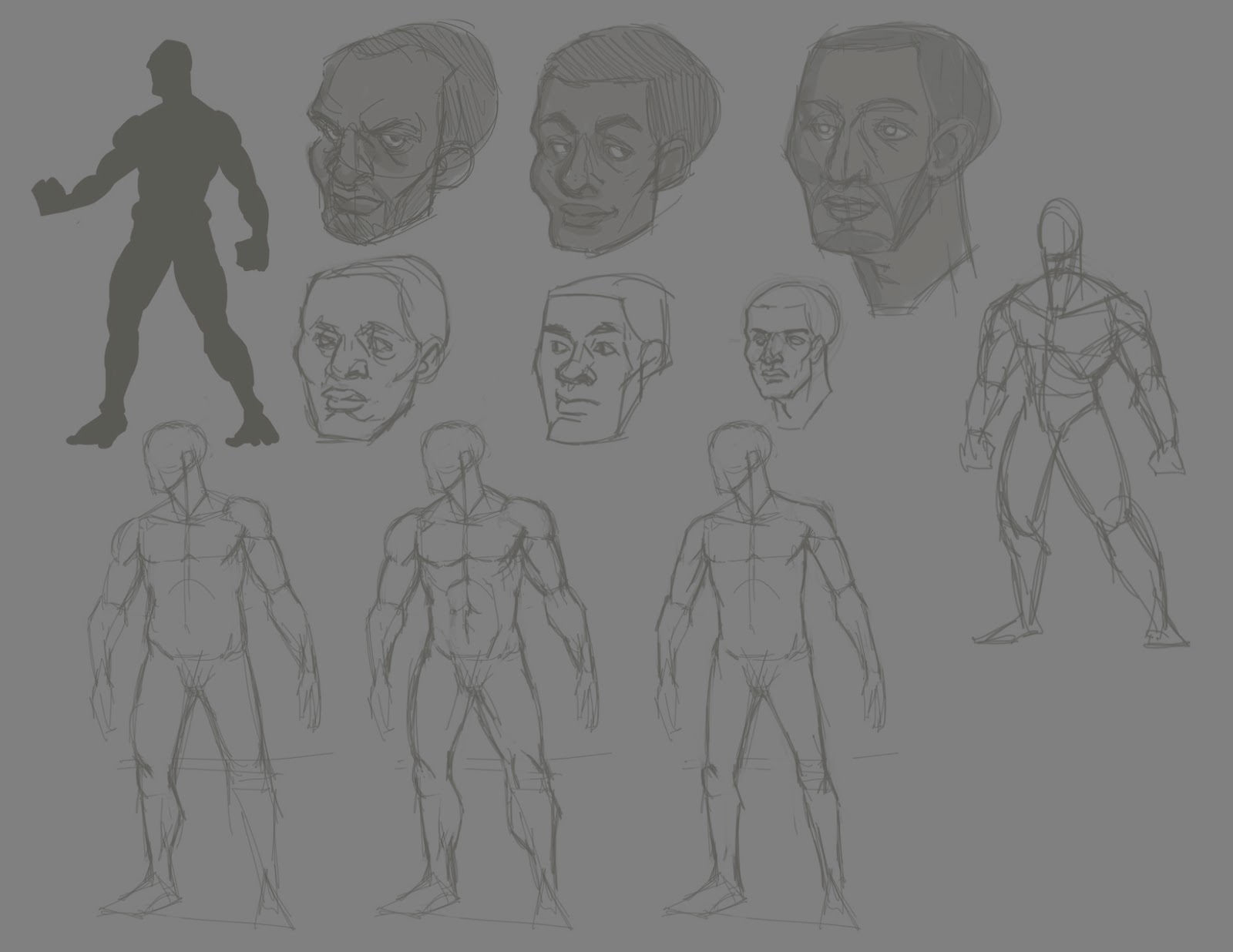 Sketchy Sundays: Ren Hero Sketches