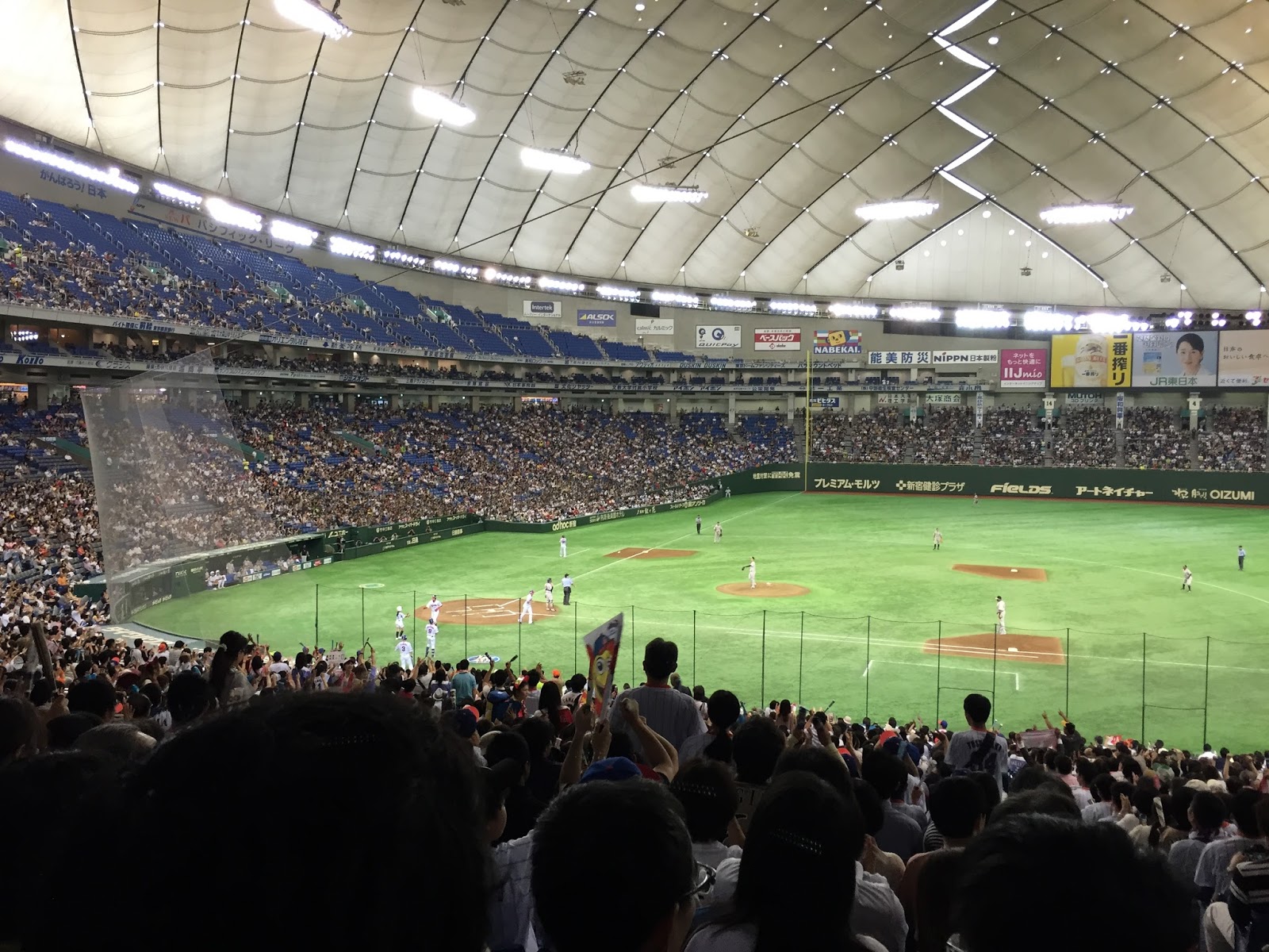 How to watch Japan Professional Baseball : Tokyo Dome
