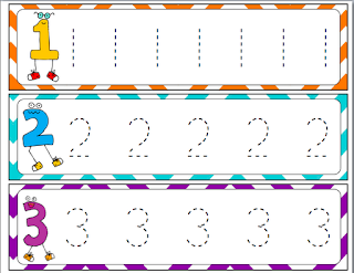 Kroger's Kindergarten: Number and letter tracing freebies.