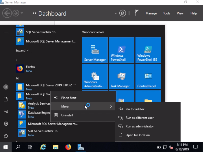 Installing SQL Server Management Studio 18.2 For Use With SQL Server ...