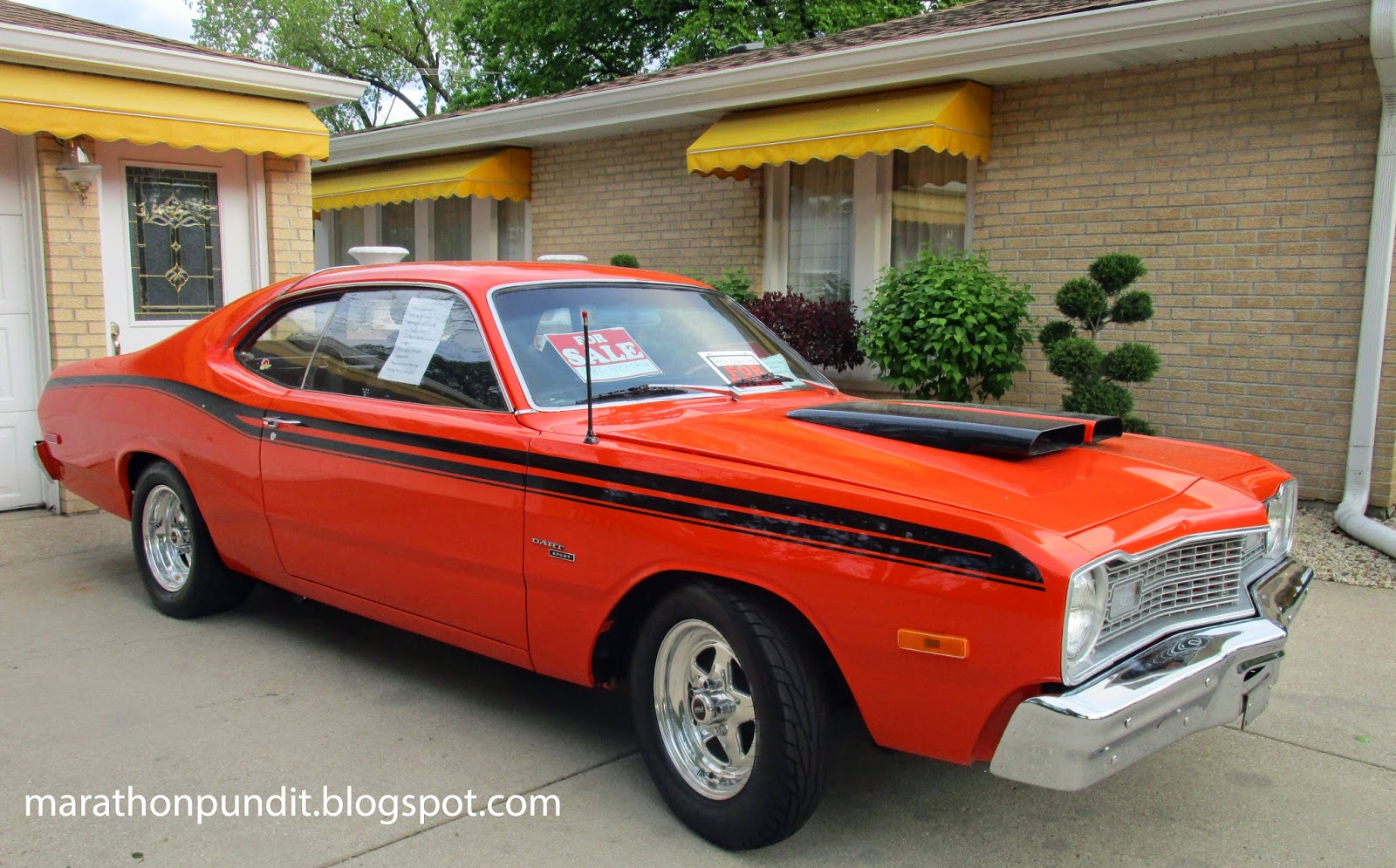 Marathon Pundit: Classic car: 1974 Dodge Dart Sport coupe