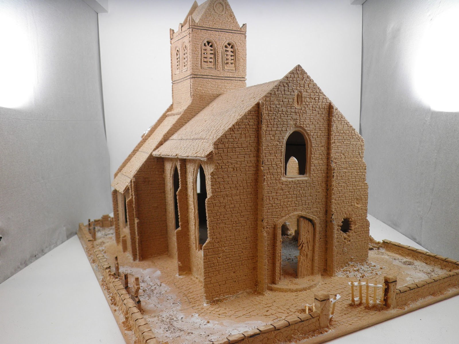 JOHN BOND's WARGAMING STUFF: MDF BUILDINGS part 2