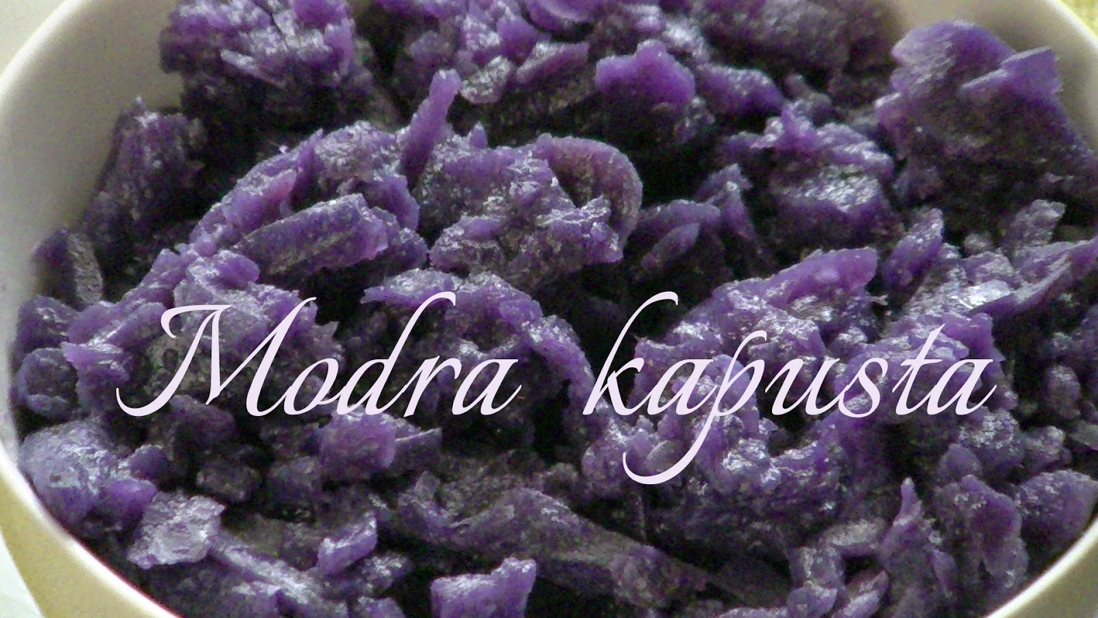 MagdalenkoweFrykasy: CZERWONA / MODRO KAPUSTA NA CIEPŁO