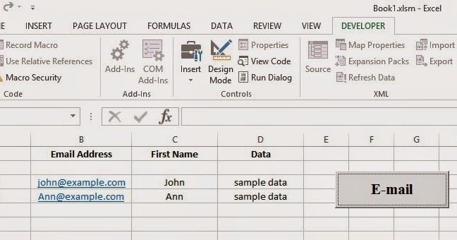 Excel Vba Solutions Open An Outlook Email And Populate The Body Of The Email