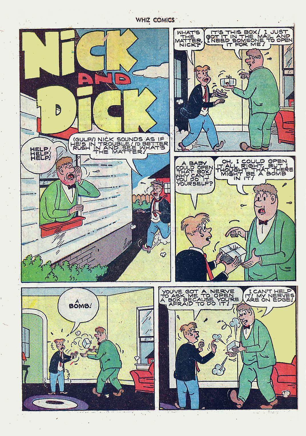 Read online WHIZ Comics comic - Issue #109