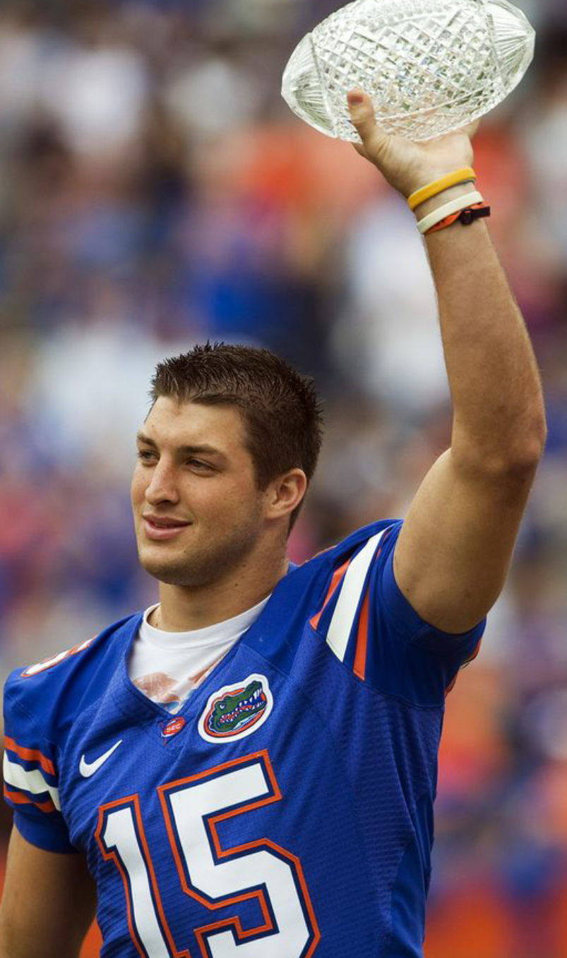 TIM TEBOW IS A MAN OF SPIRIT AND DEDICATION