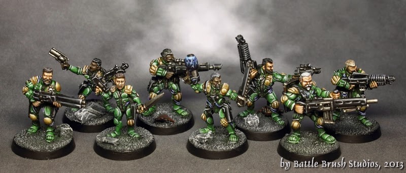 Battle Brush Studios: Showcase: Van Saar Gang