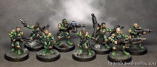 Battle Brush Studios: Showcase: Van Saar Gang