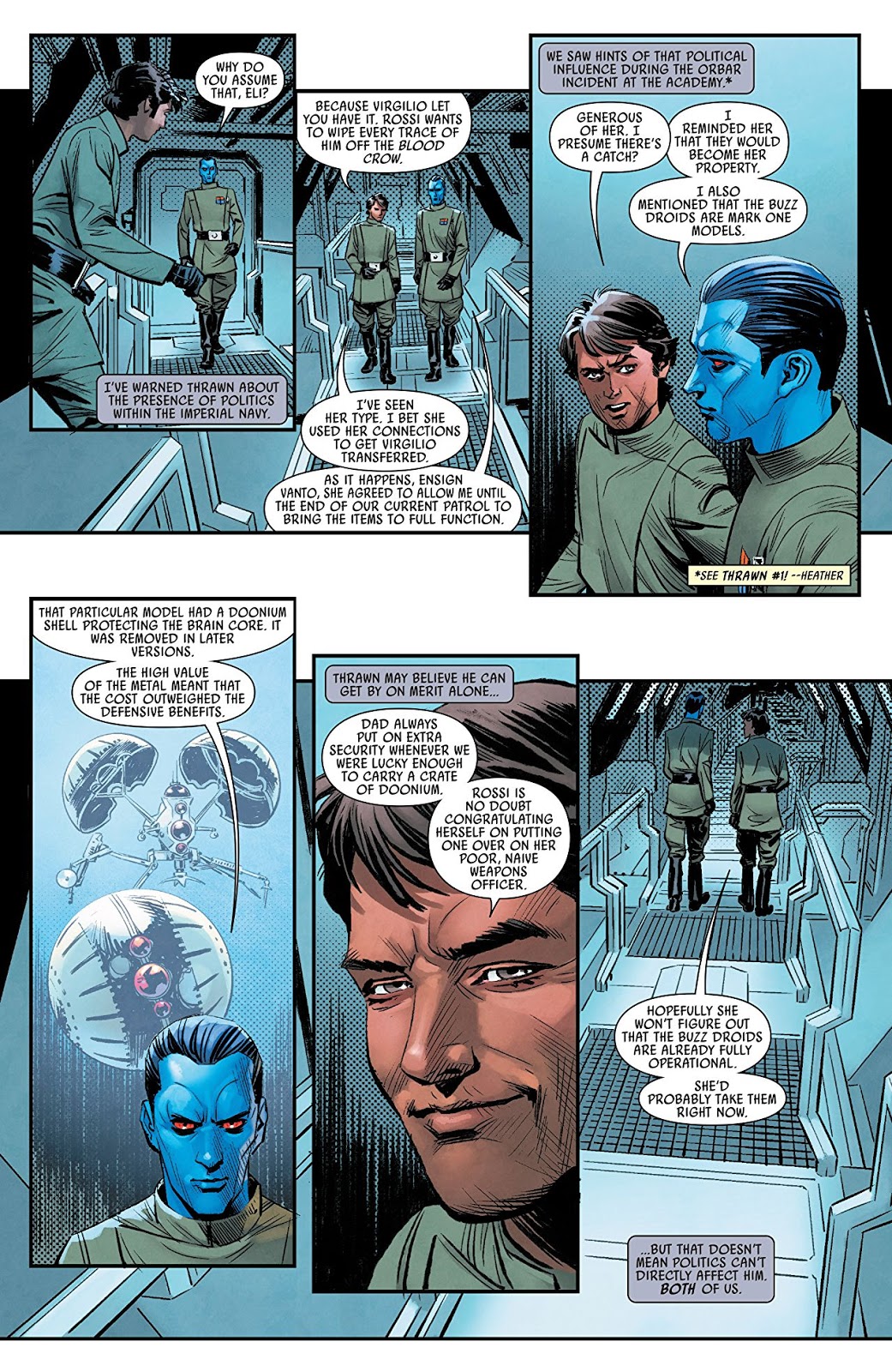 Weird Science DC Comics: Star Wars: Thrawn #2 Review - Marvel Monday