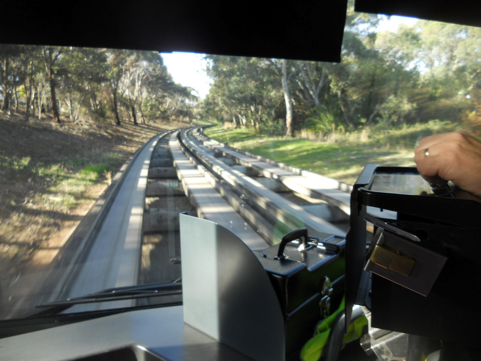 Travelling the Cambridgeshire guided busway: Adelaide O-Bahn