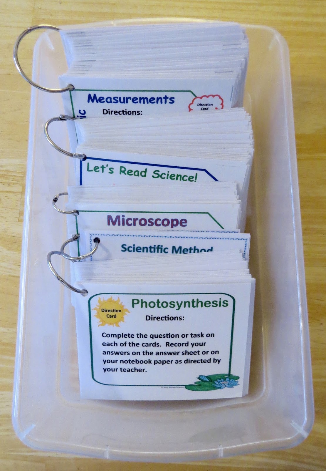 Amy Brown Science: 14 Ways to Use Task Cards in High School Biology