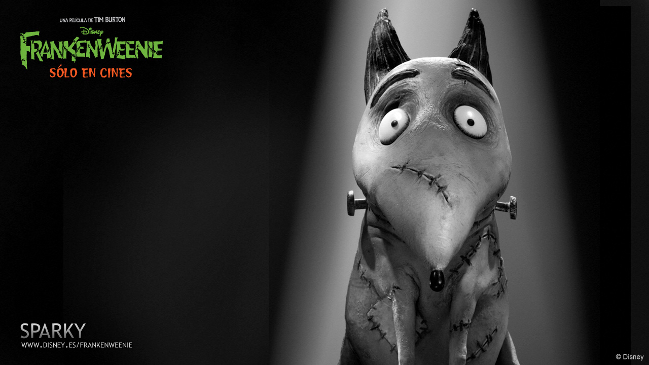 Retro Blog TV: Tim Burton's Frankenweenie wallpapers
