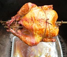 A Real Dad Makes Real Food: Brined Whole Turkey (on the rotisserie)