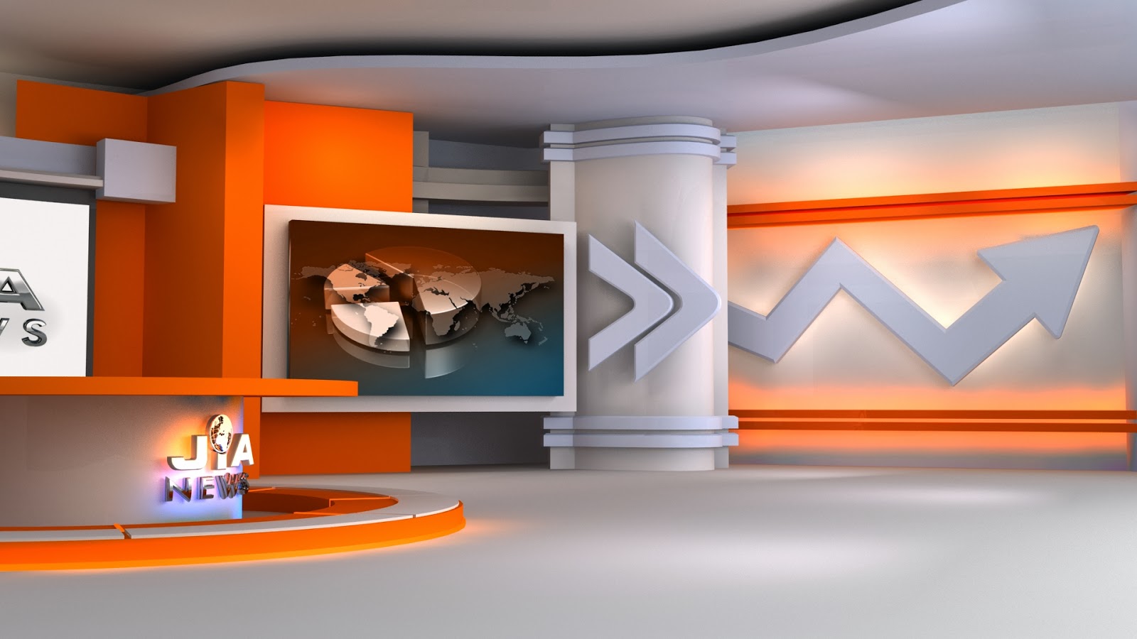 VFX, GFX and SFX: Latest Virtual Sets For broadcasting