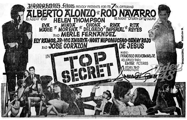 Video 48: THE SIXTIES # 921: ALBERTO ALONZO (AS AGENT 69), ROD NAVARRO ...