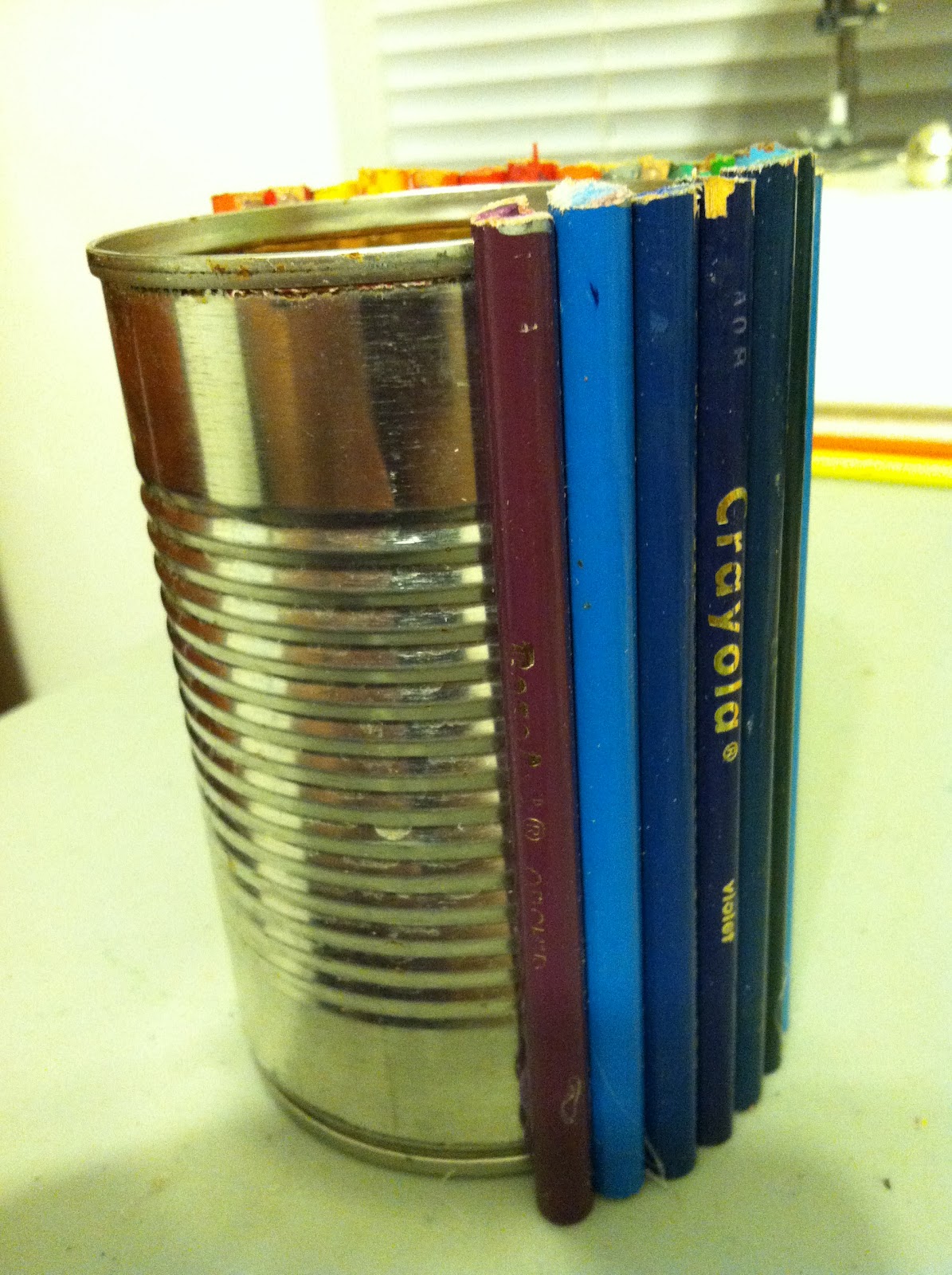 Crafting with Natalie: Colored Pencil Can